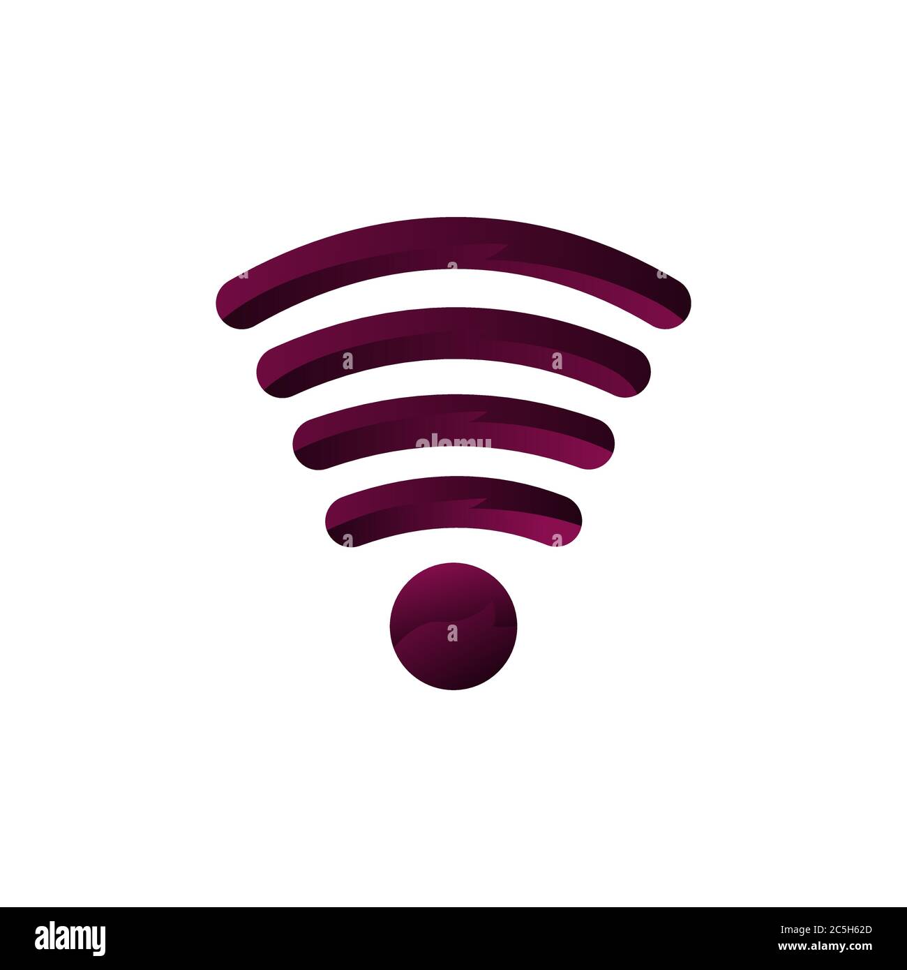 wifi colorful vector design template illustration Stock Vector Image ...