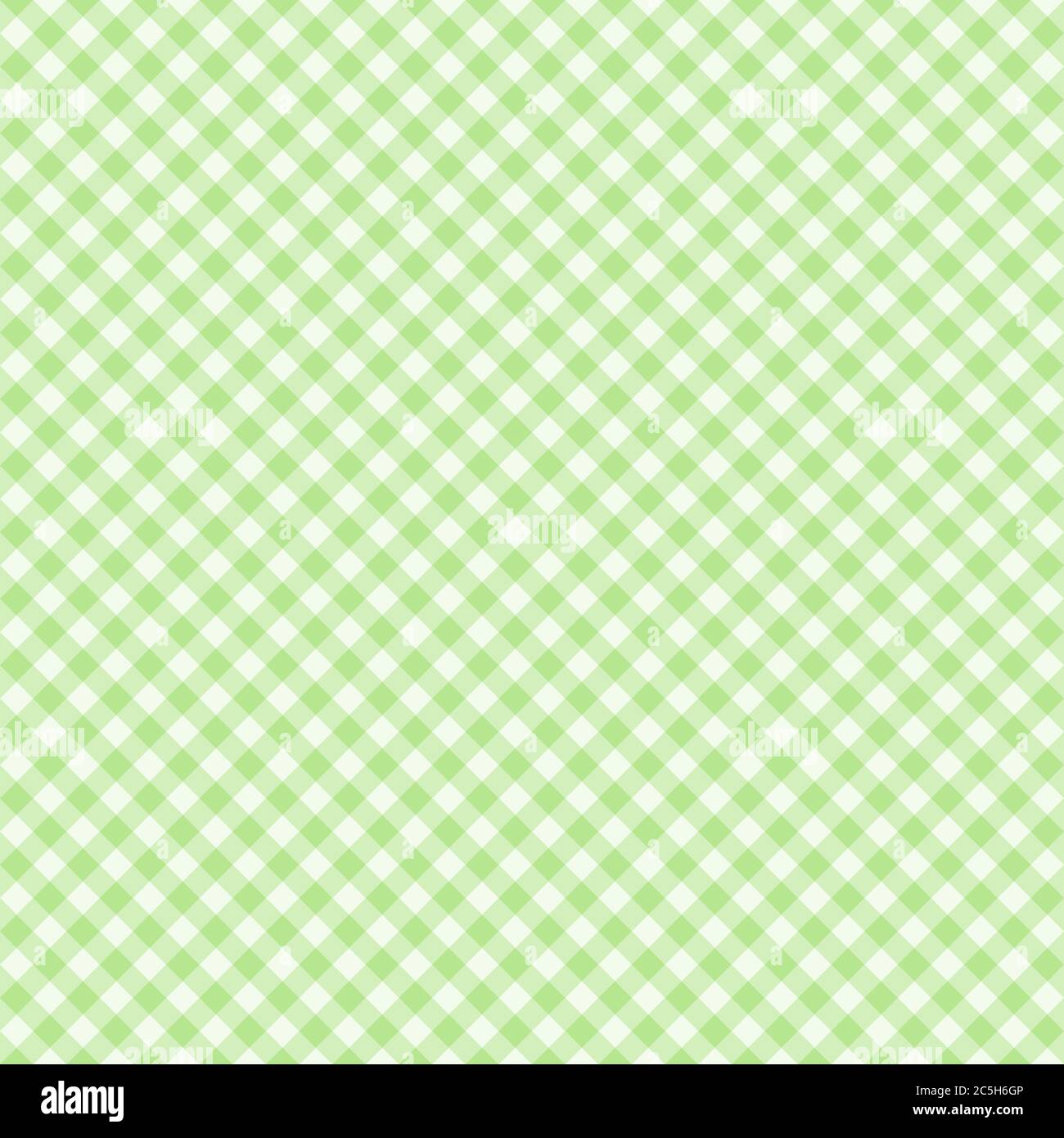 Traditional Gingham pattern in light green color. Seamless checkered ...