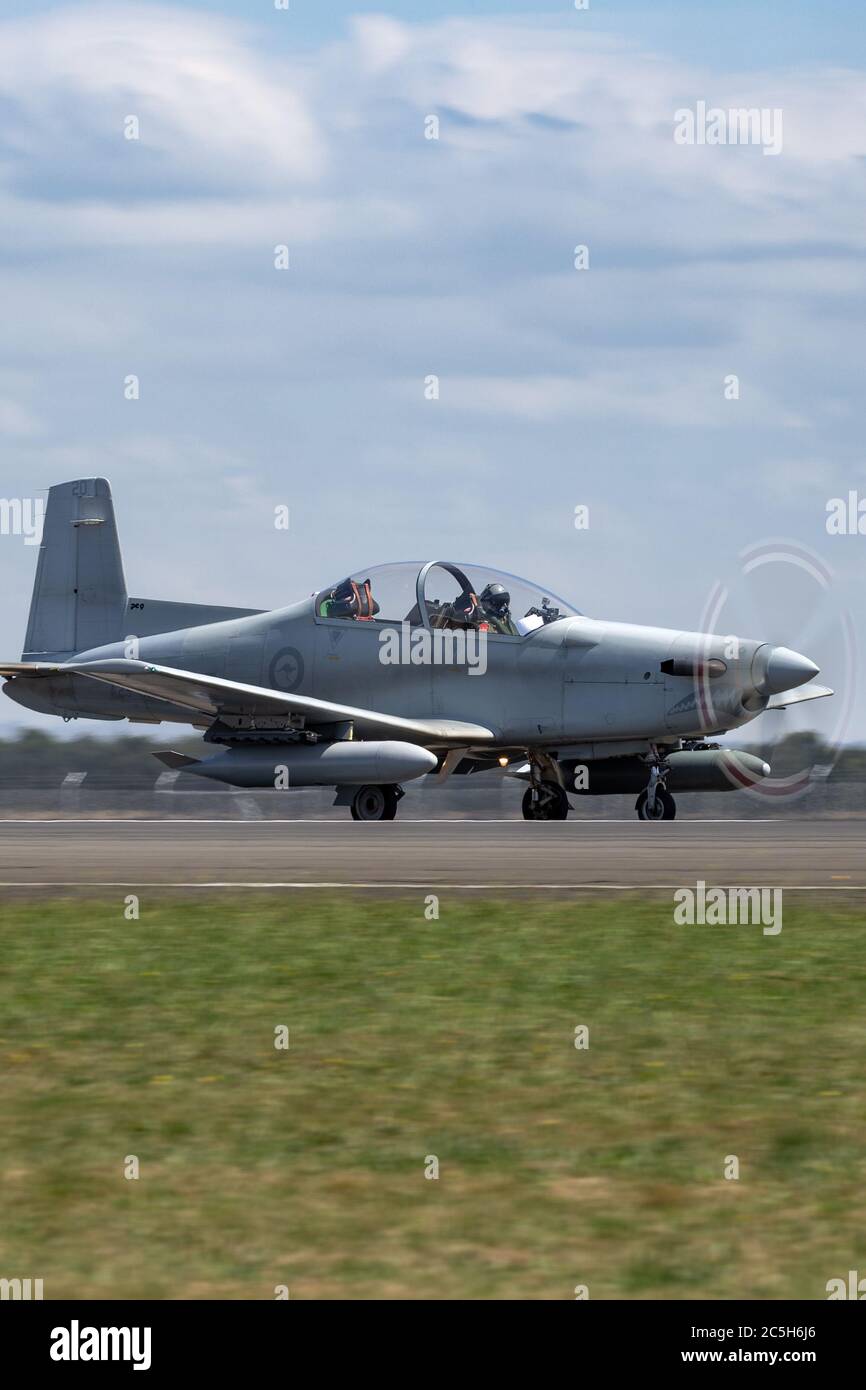 Royal Australian Air Force (RAAF) Pilatus PC-9A Forward Air Control ...