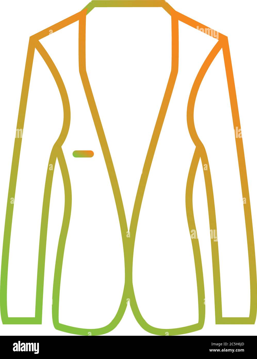 Unique Jacket Vector Line Icon Stock Vector Image & Art - Alamy