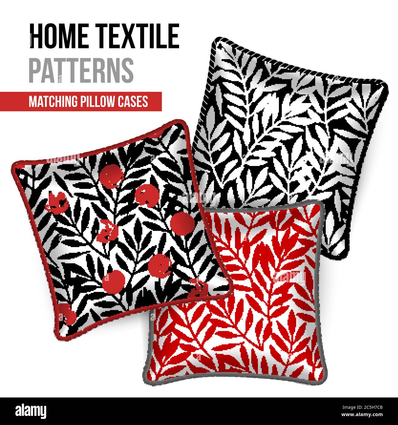 Throw pillows Stock Vector Images - Alamy