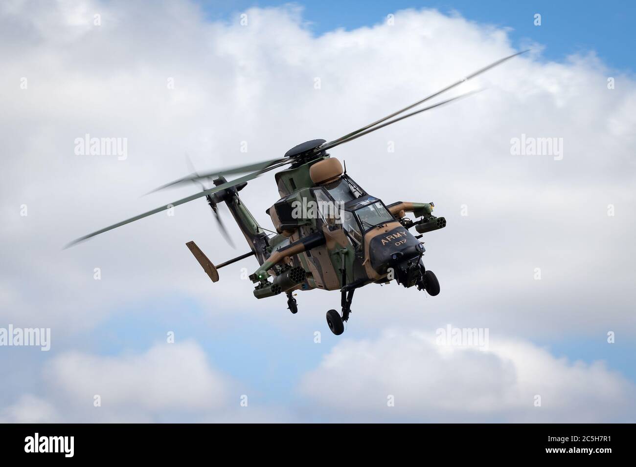 Australian Army Eurocopter Tiger ARH Armed reconnaissance helicopter ...