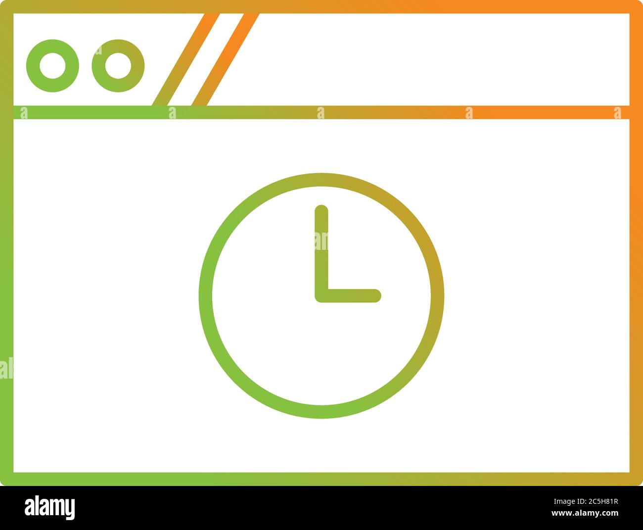 Unique Time Out Vector Line Icon Stock Vector Image & Art - Alamy