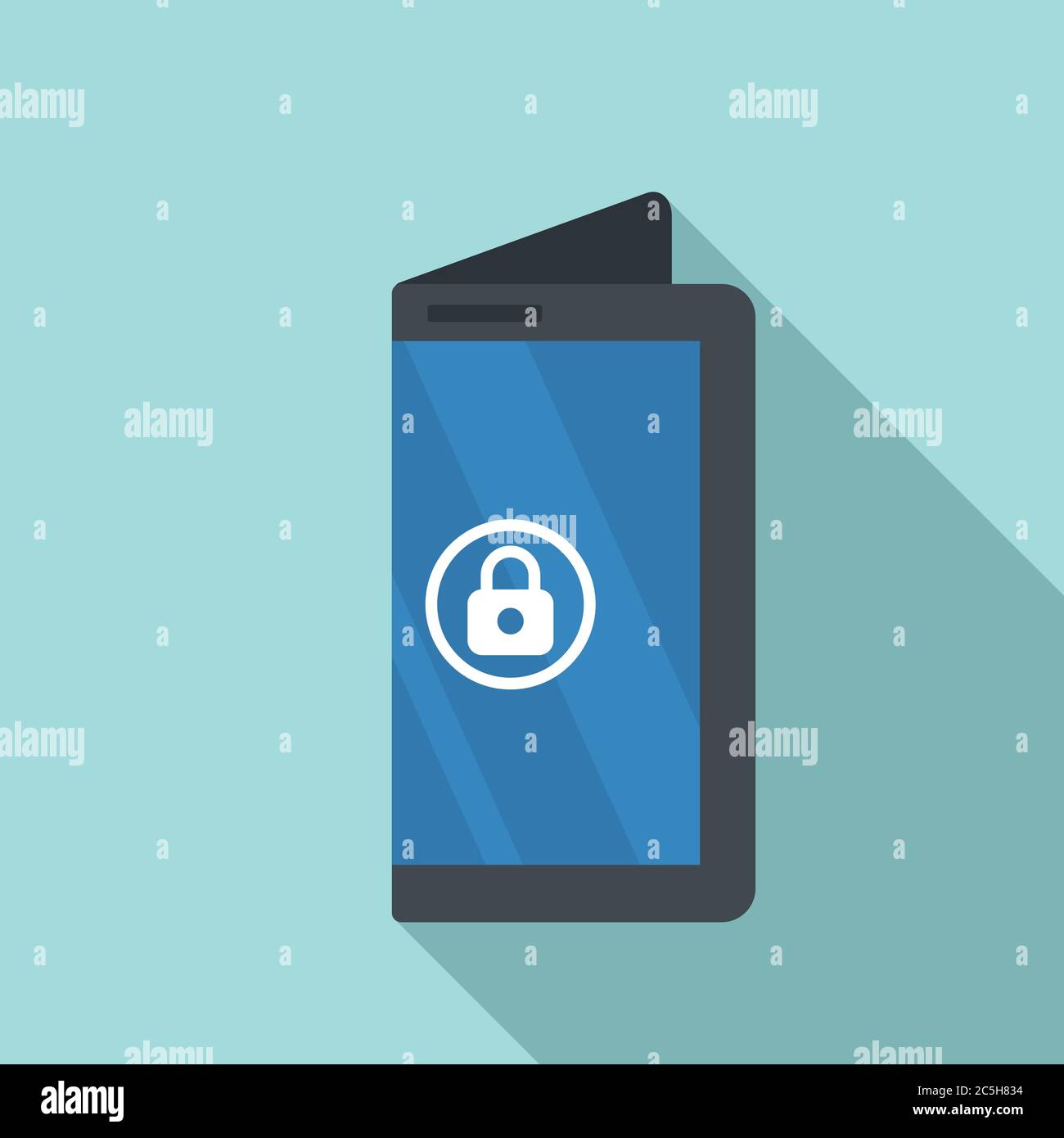 Flex device icon. Flat illustration of flex device vector icon for web ...