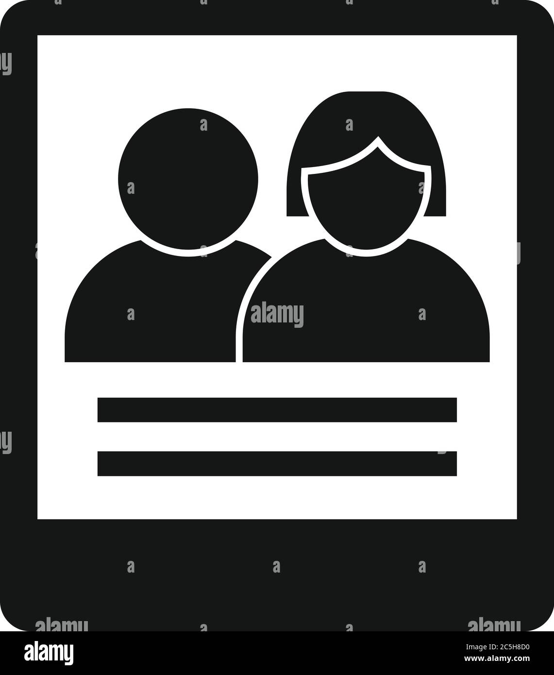 Online divorce icon. Simple illustration of online divorce vector icon ...