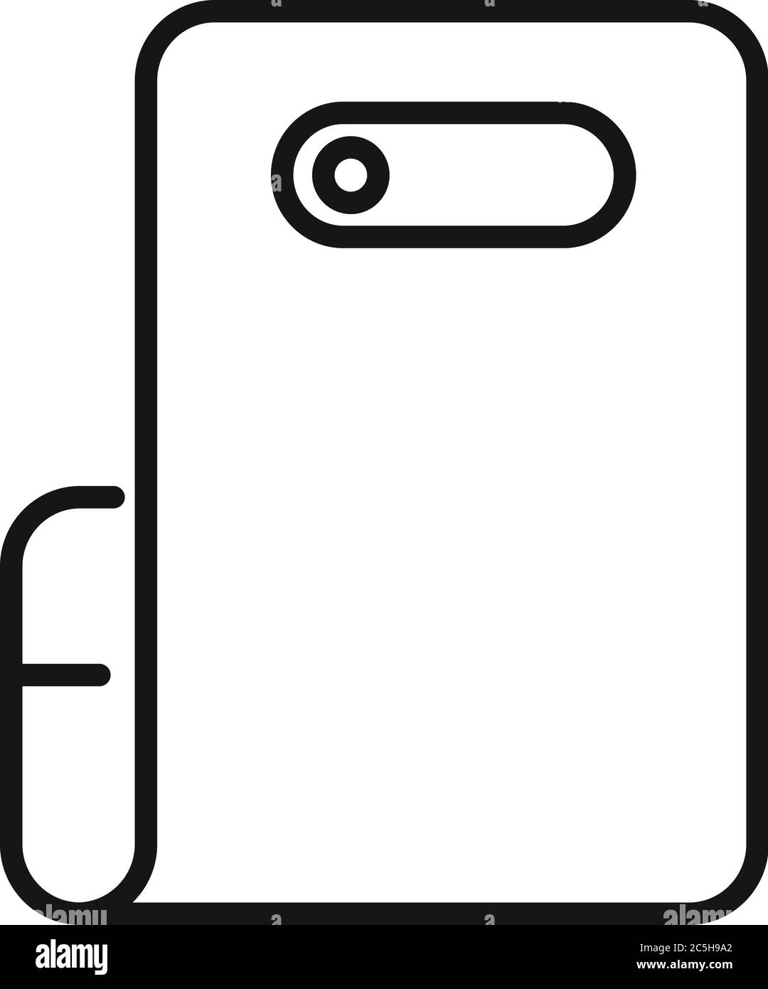 Flex display icon. Outline flex display vector icon for web design ...