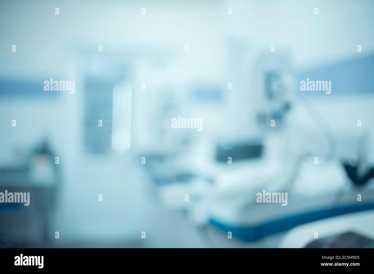 Medical laboratory with analyzers. Blur abstract background Stock Photo ...