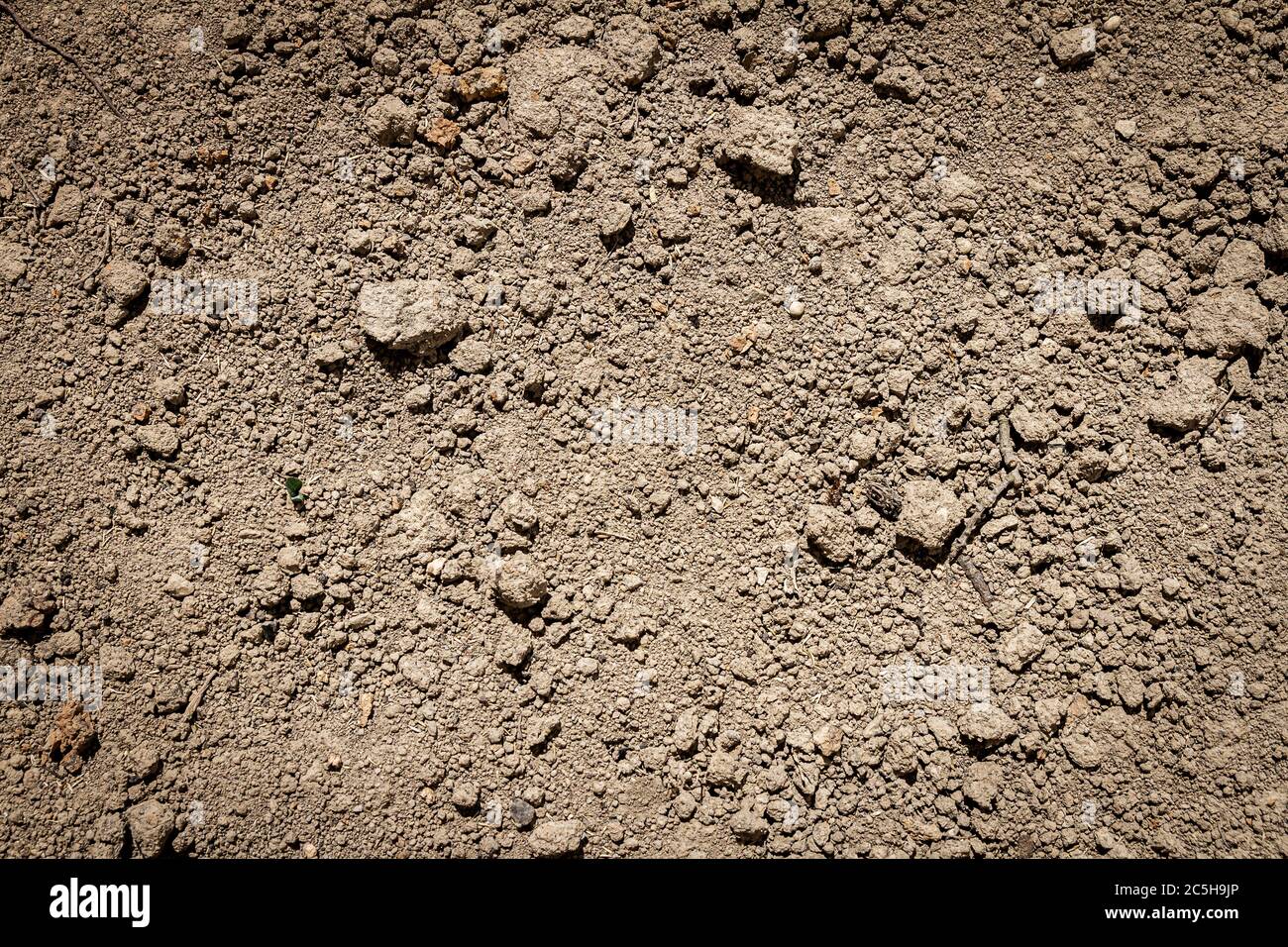 Abstract ground texture with clumps. Soil background Stock Photo - Alamy