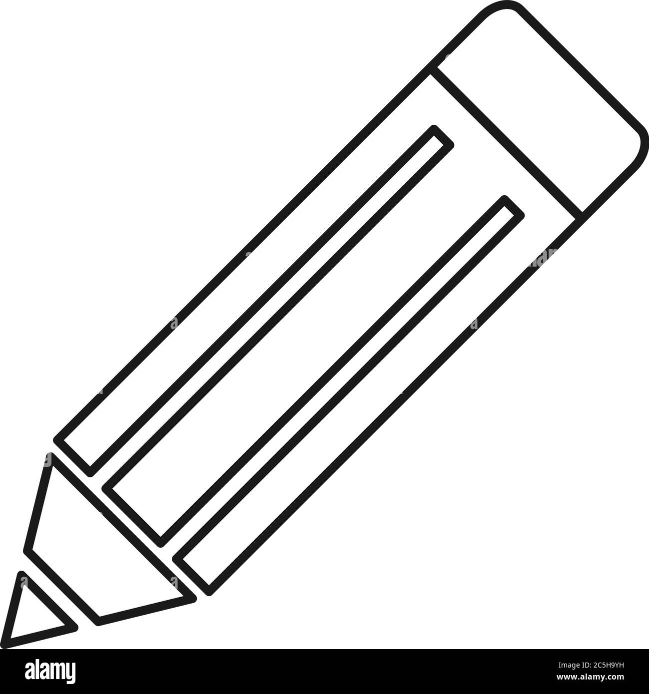 Graphite outline Stock Vector Images - Alamy