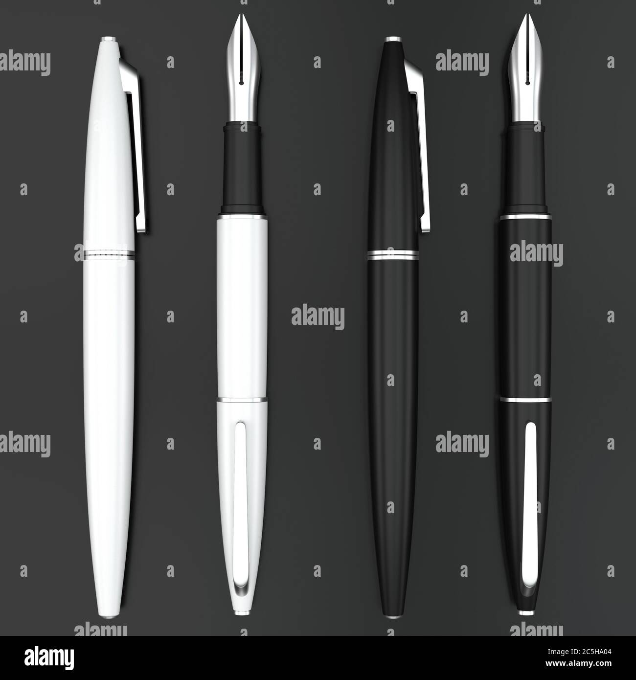 Two fountain pens hi-res stock photography and images - Alamy