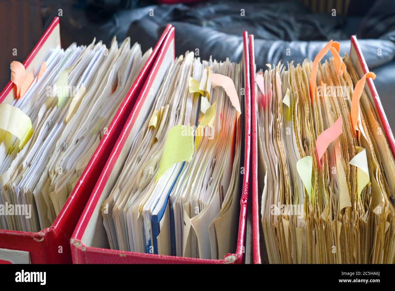 Grungy file folders hi-res stock photography and images - Alamy