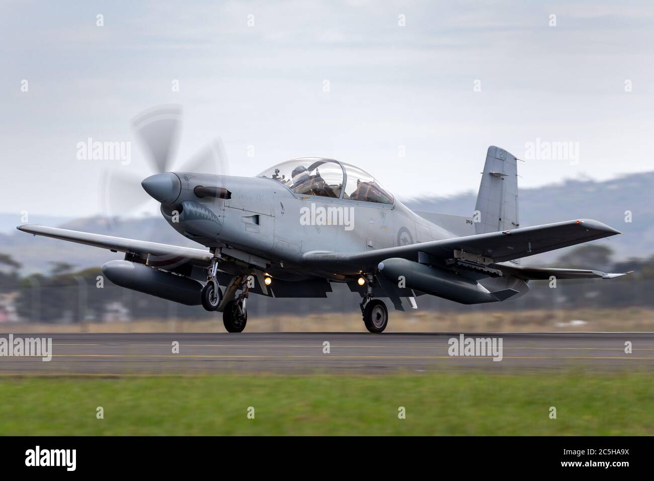 Royal Australian Air Force (RAAF) Pilatus PC-9A Forward Air Control ...