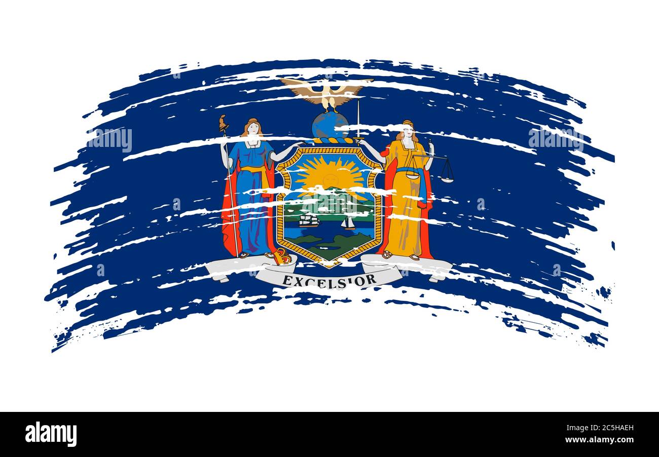 New york flag Cut Out Stock Images & Pictures - Alamy