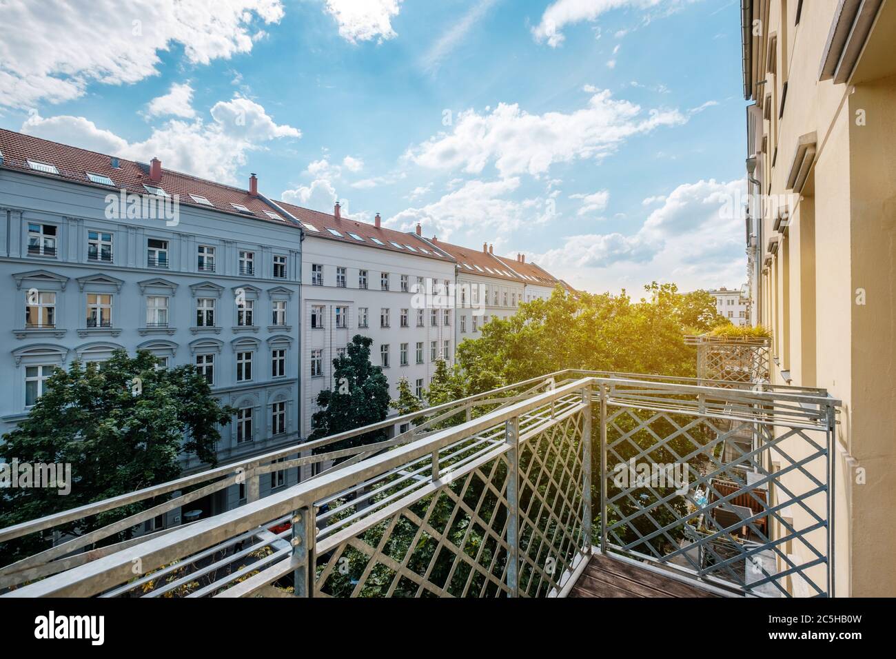 Skyline balcony hi-res stock photography and images - Alamy