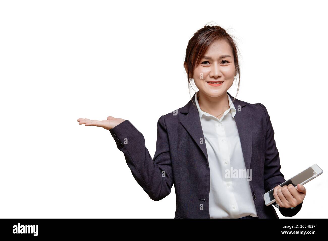 Asian business people room presentation Cut Out Stock Images & Pictures ...