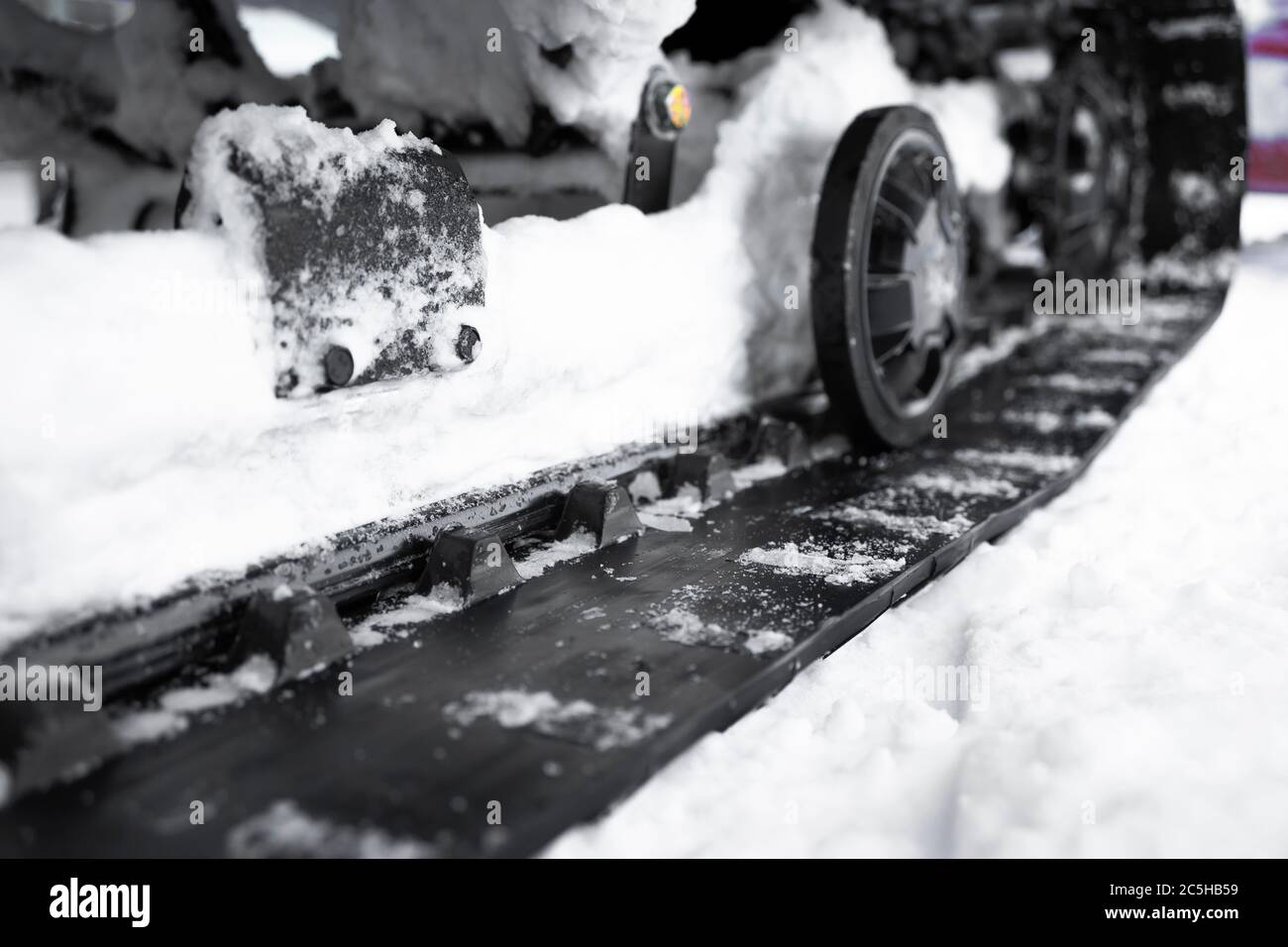 Rubber caterpillar track hi-res stock photography and images - Alamy