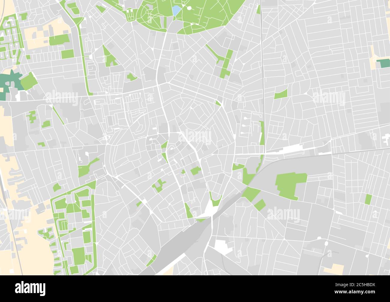 vector city map of Debrecen, Hungary Stock Vector Image & Art - Alamy