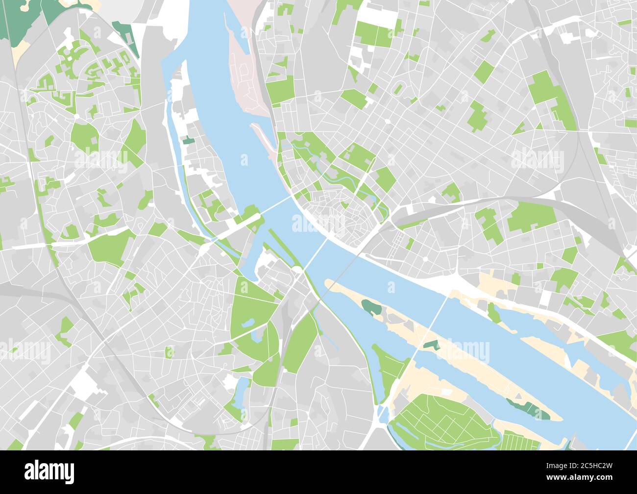 Map Of Riga Stock Vector Images - Alamy