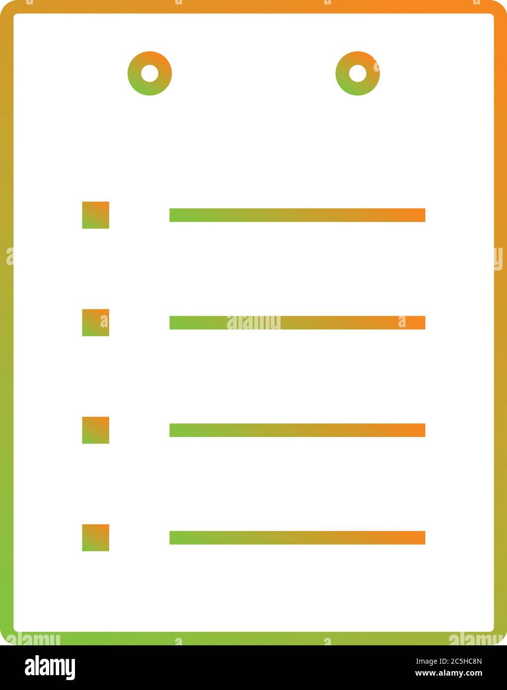 Unique Notes Vector Line Icon Stock Vector Image & Art - Alamy