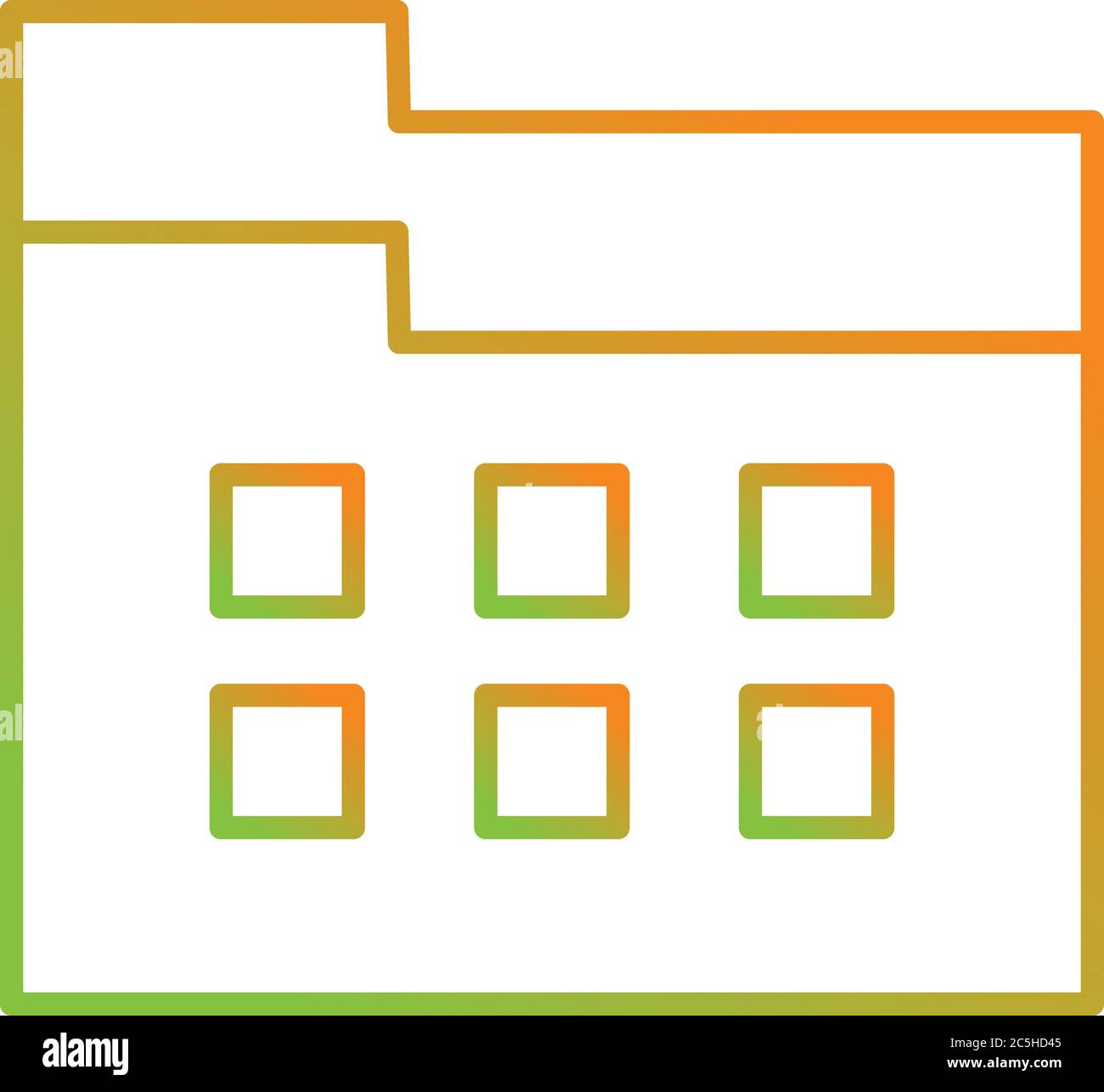 Unique File Manager Vector Line Icon Stock Vector Image & Art - Alamy