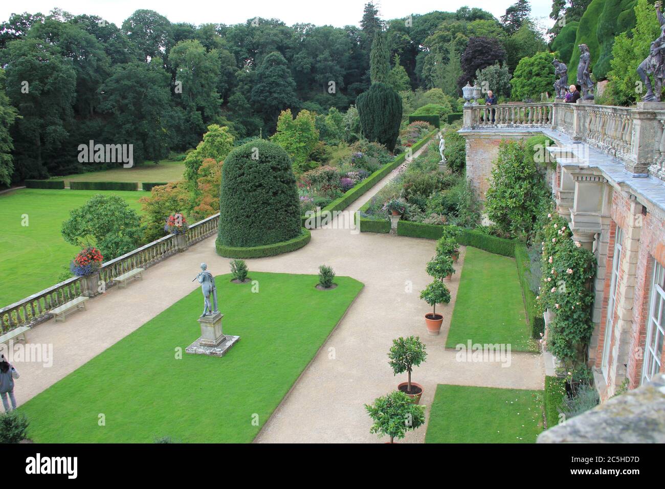 Powis Castle in Wales Stock Photo - Alamy