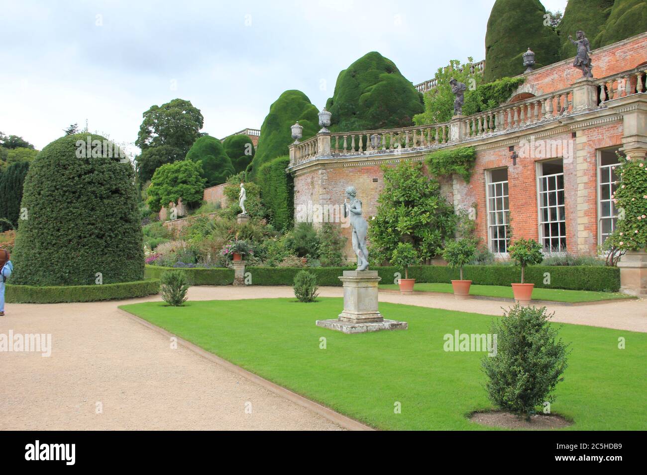 Powis Castle in Wales Stock Photo - Alamy