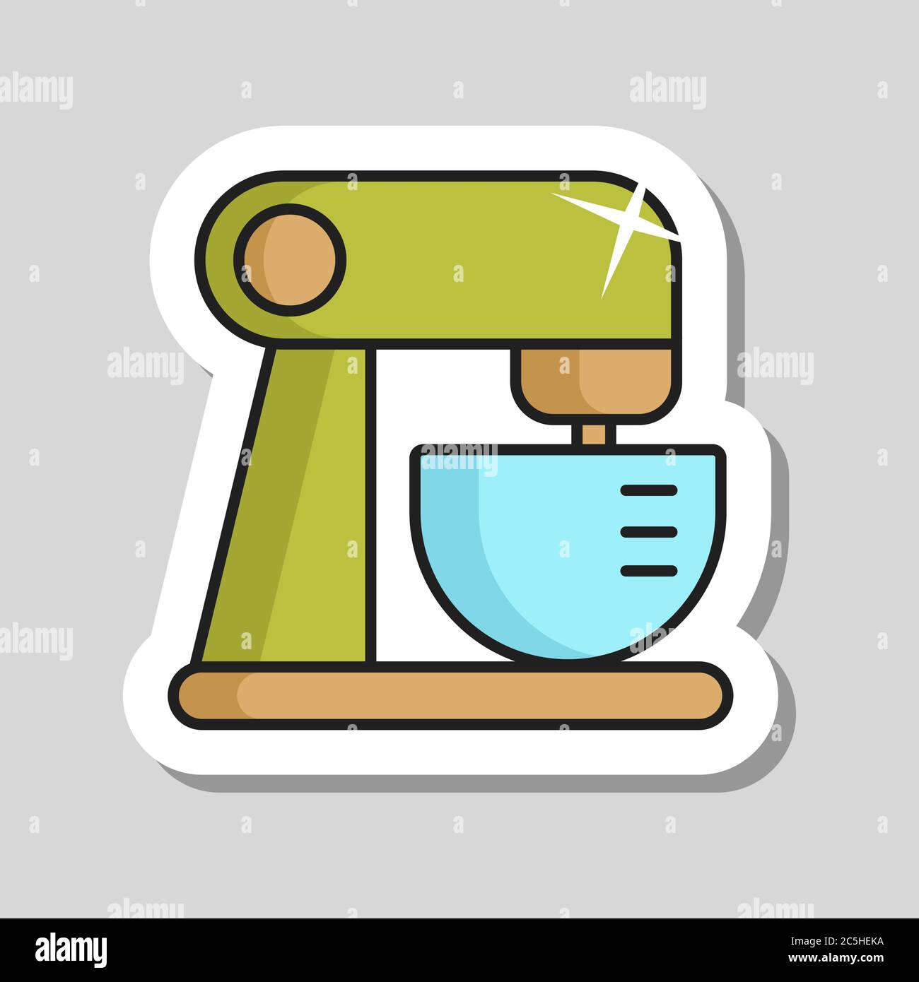 Food processor. Mixing. Pureeing foods. Electric kitchen appliance ...