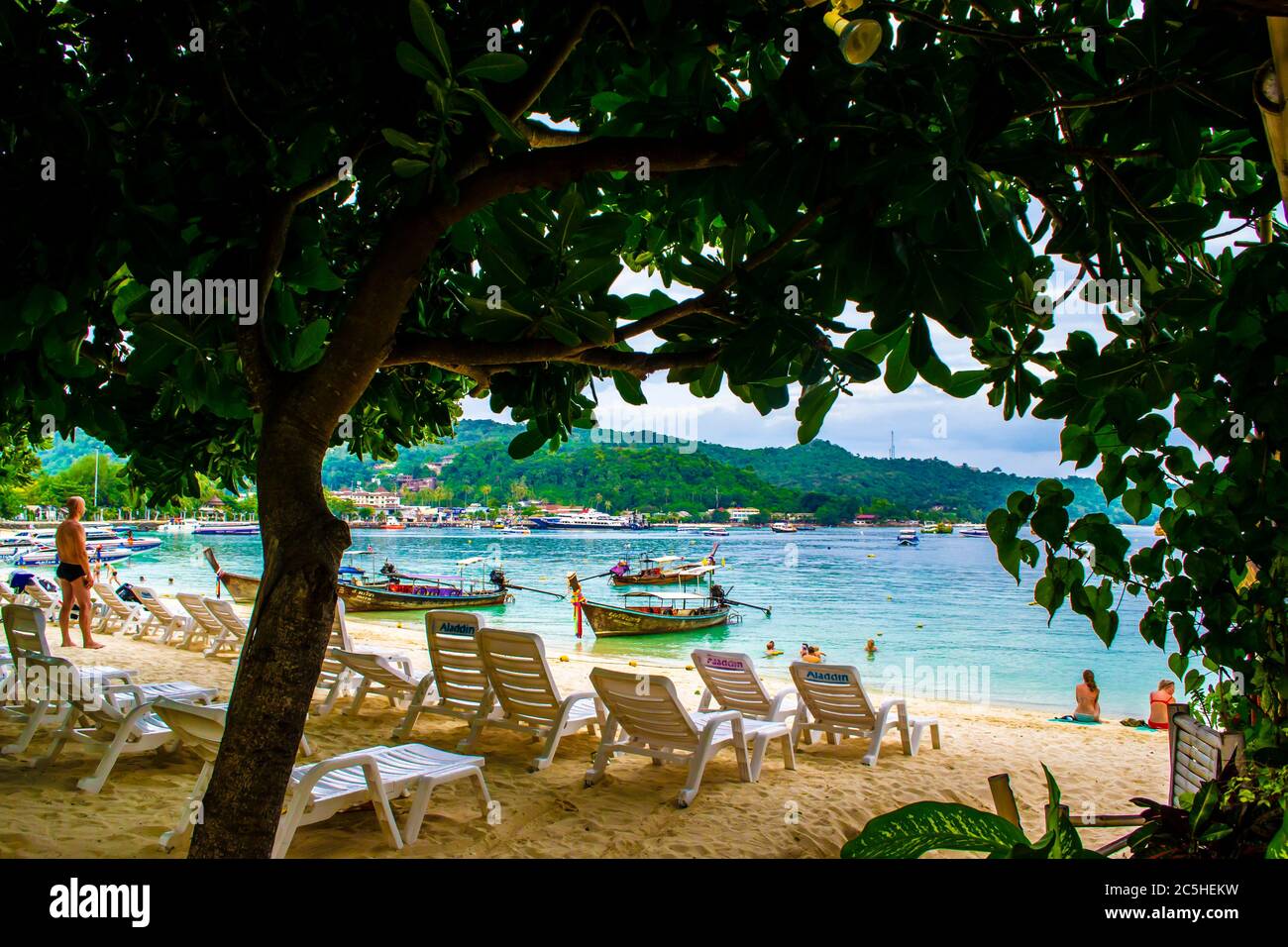 Ton Sai Beach, Phi Phi, Thailand Stock Photo - Alamy