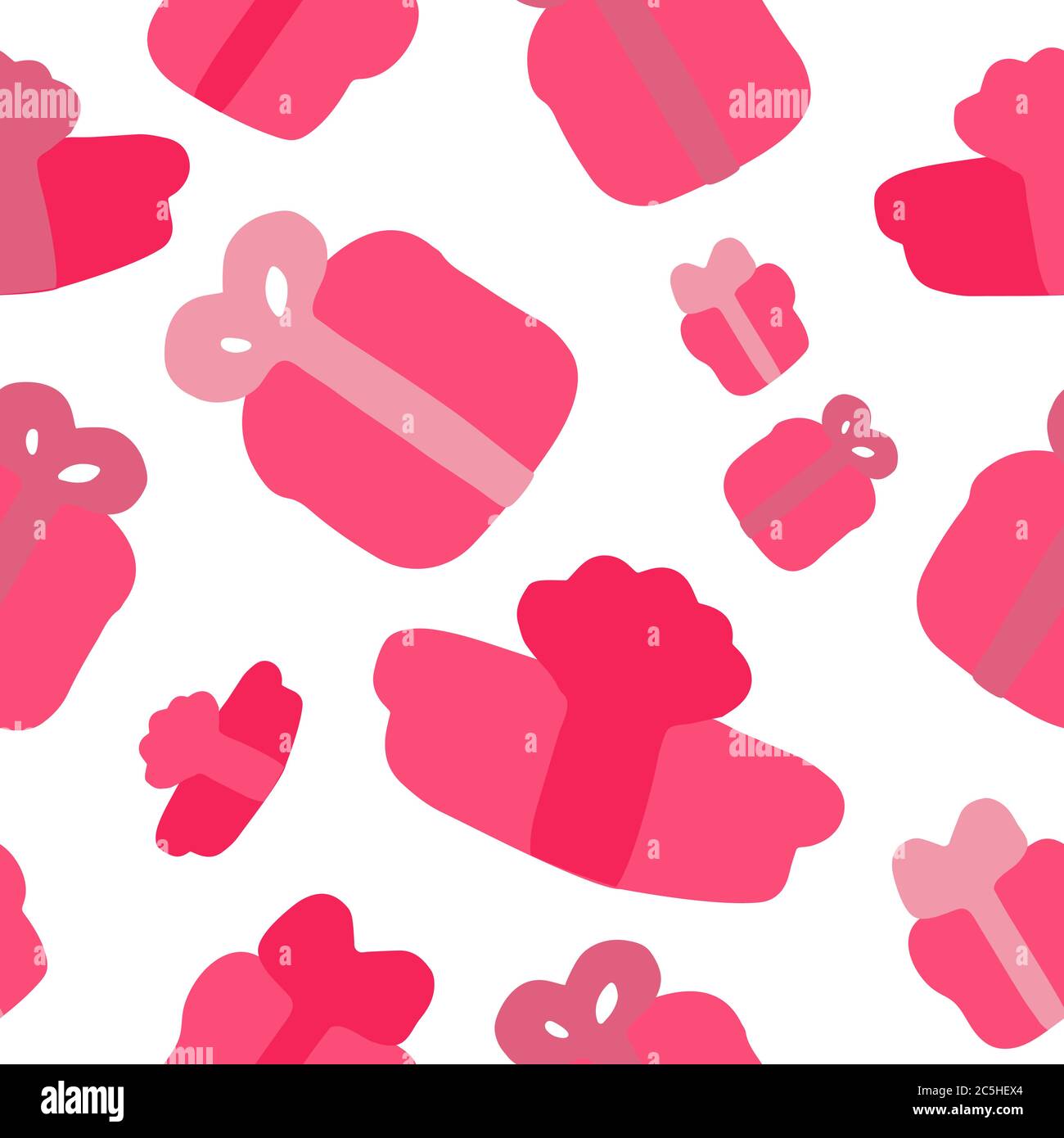 Hand-drawn gift packages icons. Doodle gifts. Vector Stock Vector Image ...