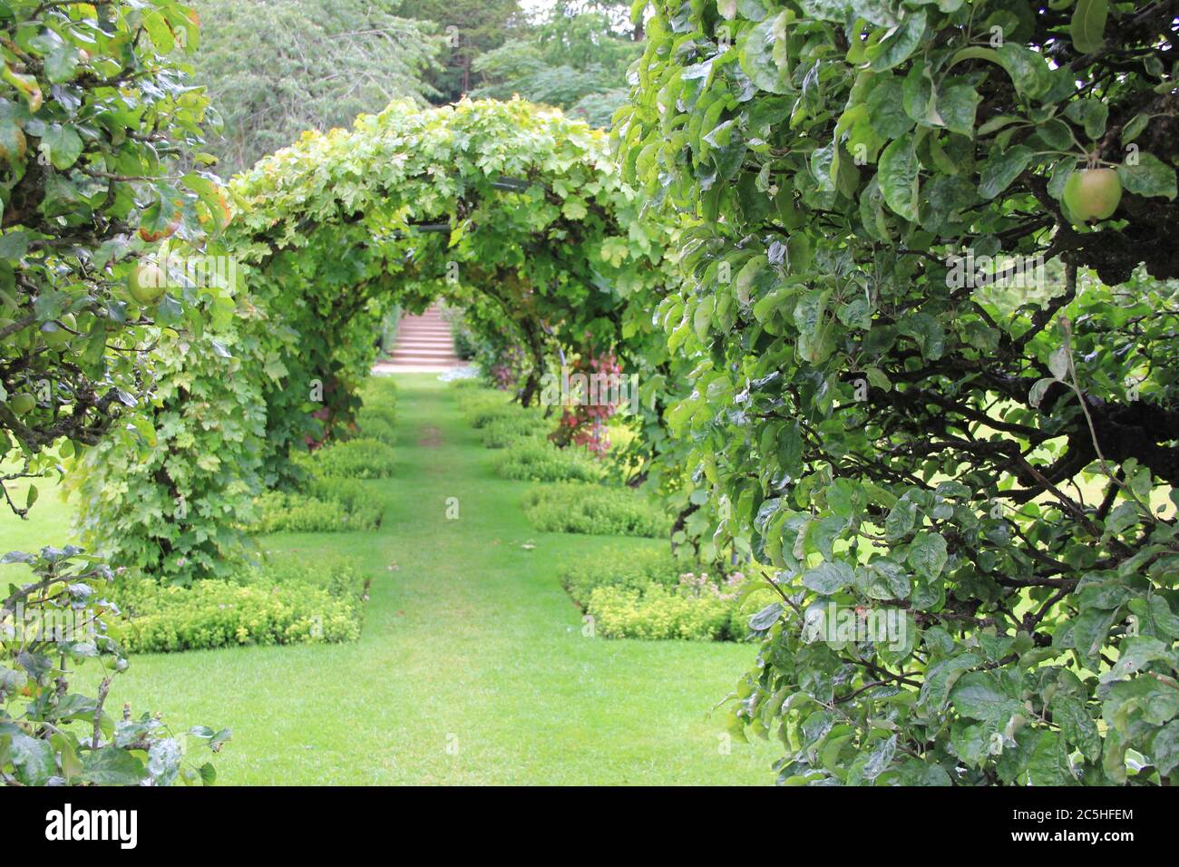 Powis Castle in Wales Stock Photo - Alamy