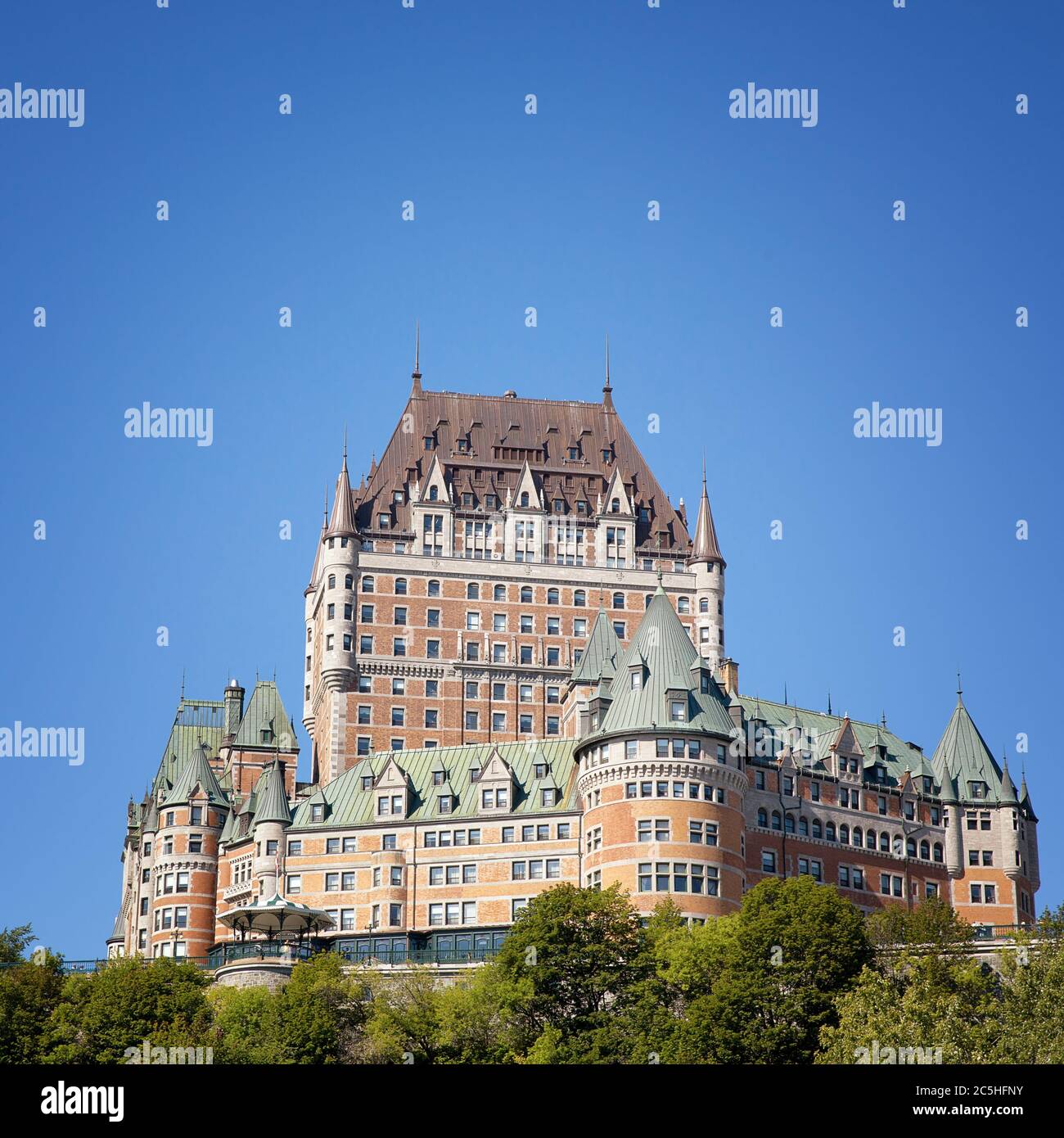 Tower of the frontenac castle hi-res stock photography and images - Alamy