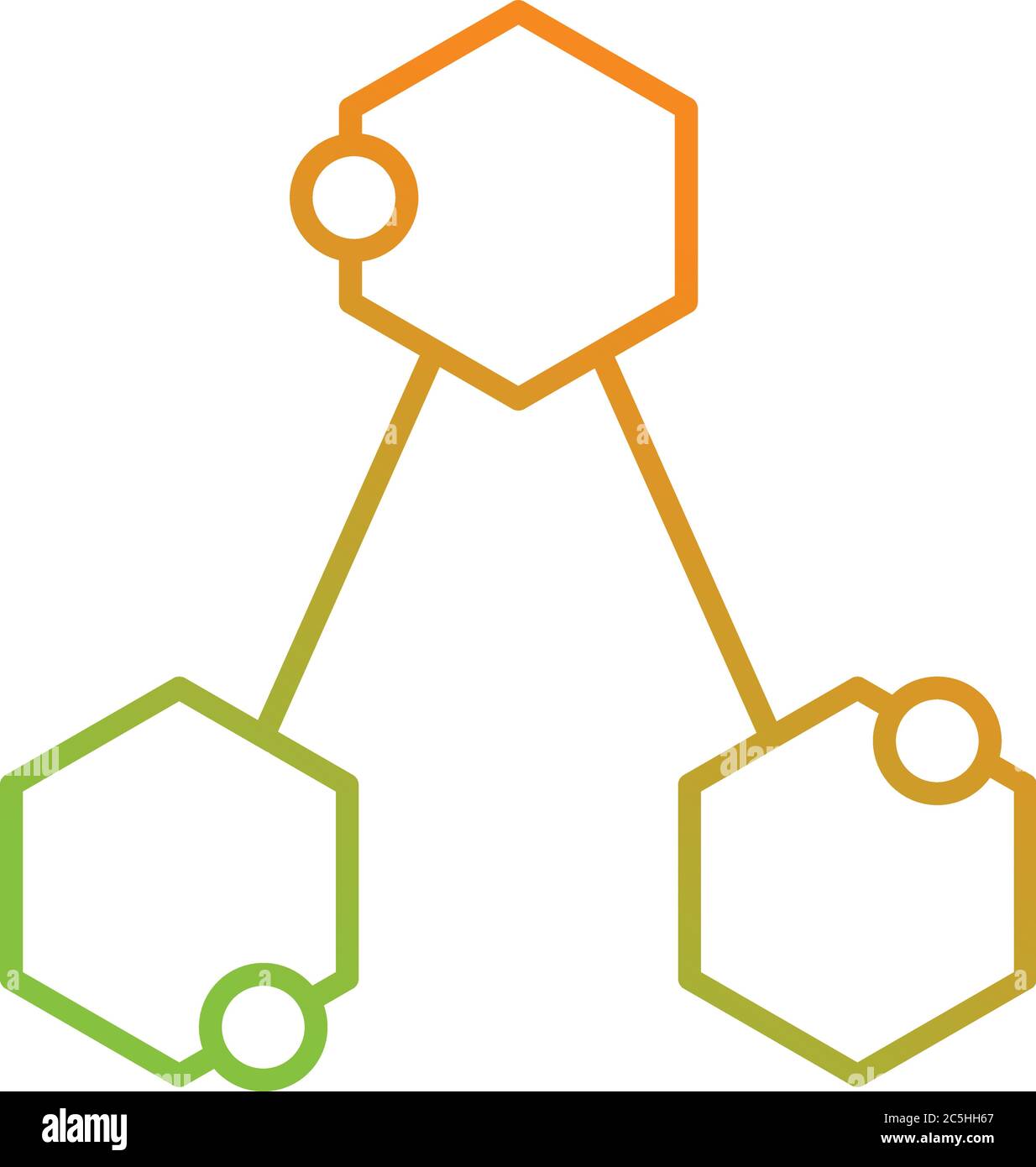 Unique Chemical Structure Vector Line Icon Stock Vector Image & Art - Alamy