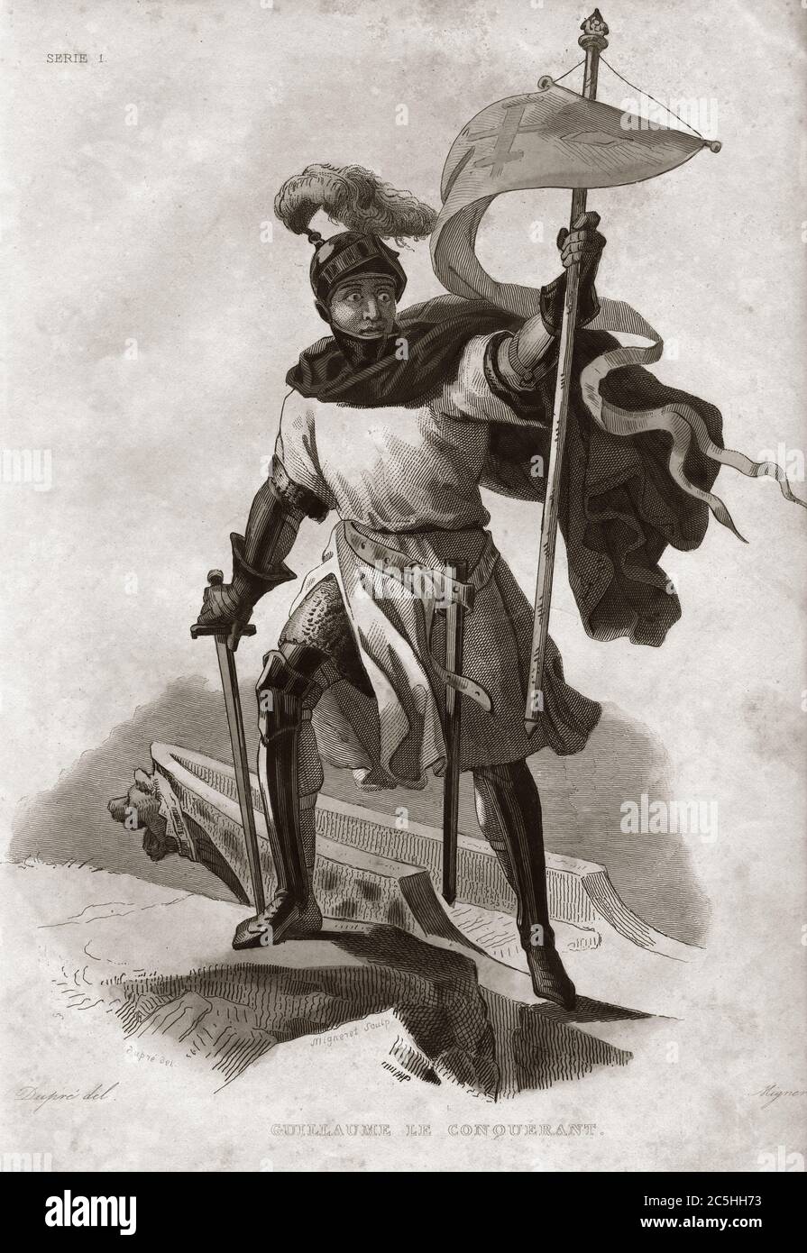 William The Conqueror Portrait High Resolution Stock Photography and ...