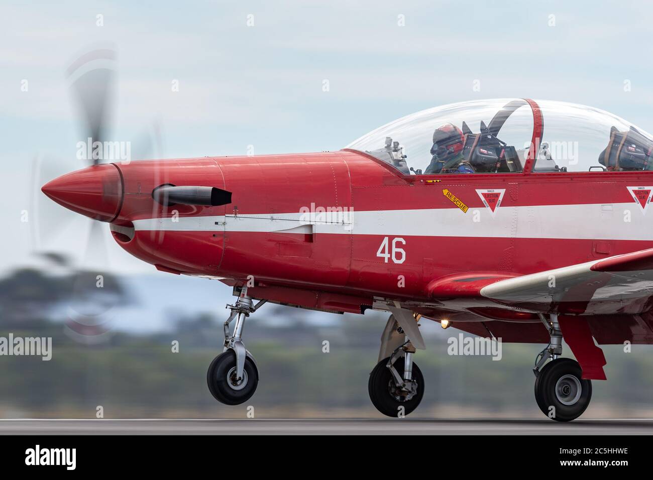 Pilatus PC-9A Trainer aircraft A23-046 from the Royal Australian Air ...