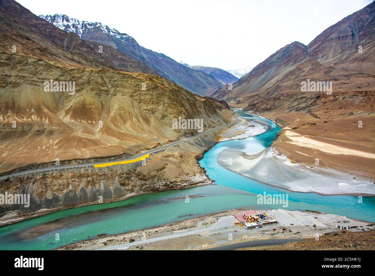 Landscape view of Ladakh India Stock Photo - Alamy