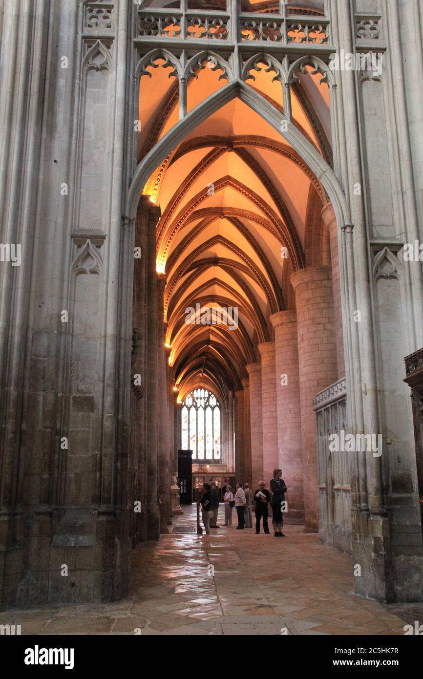 Gloucester Cathedral in Gloucester, England Stock Photo - Alamy