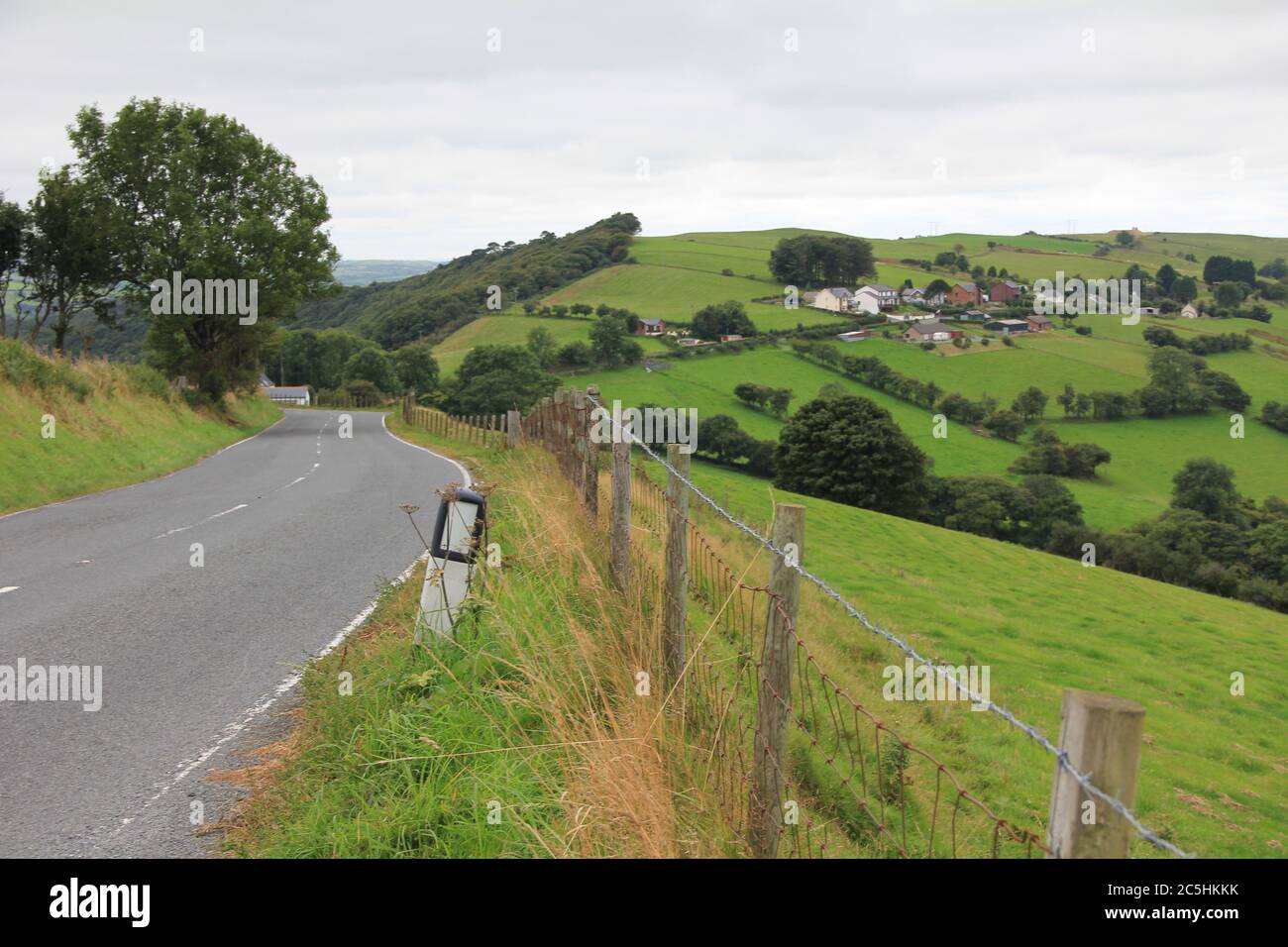 The backroads of NorthWales Stock Photo - Alamy