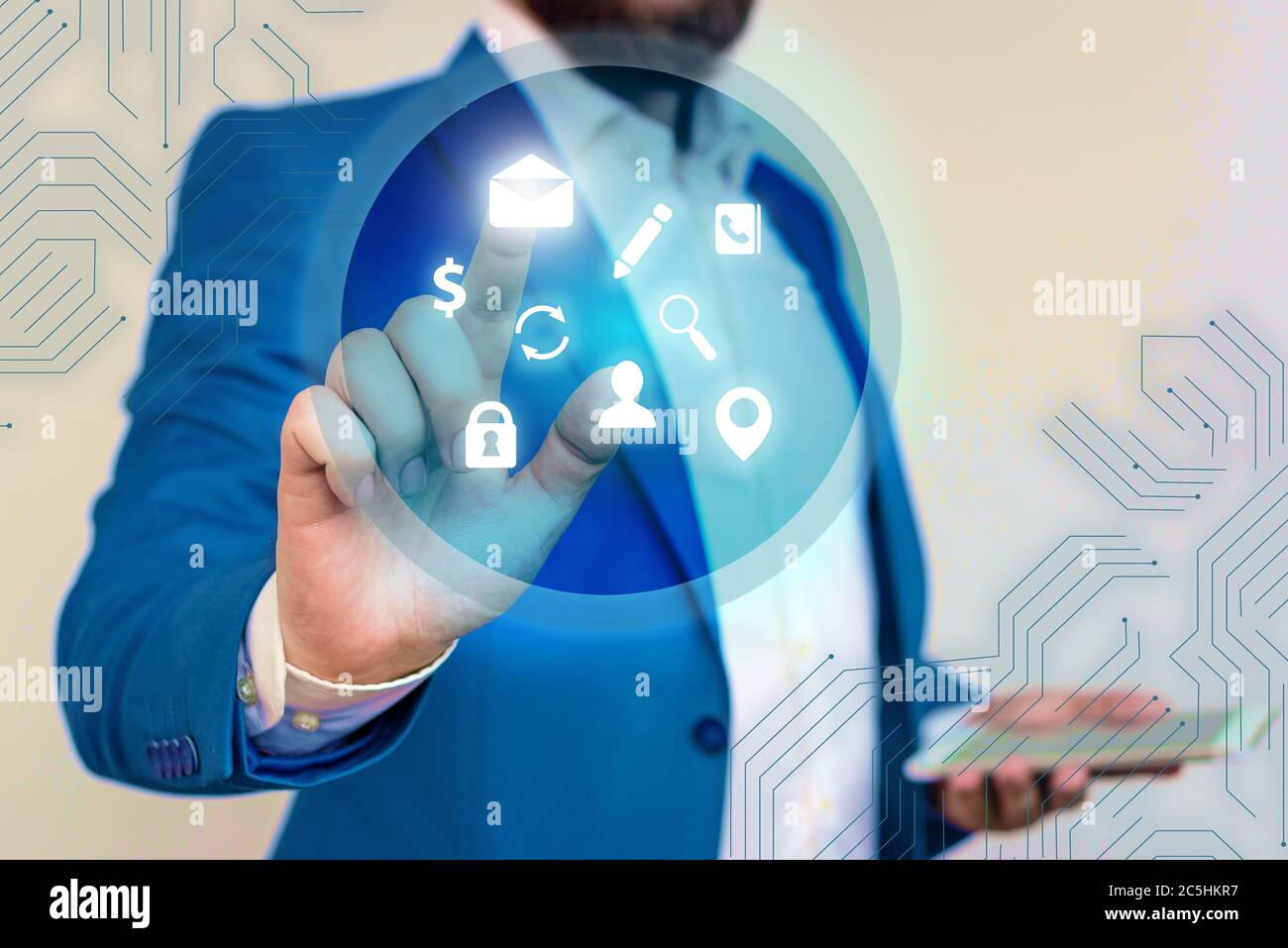 Grids And Different Set Up Of The Icons Latest Digital Technology ...