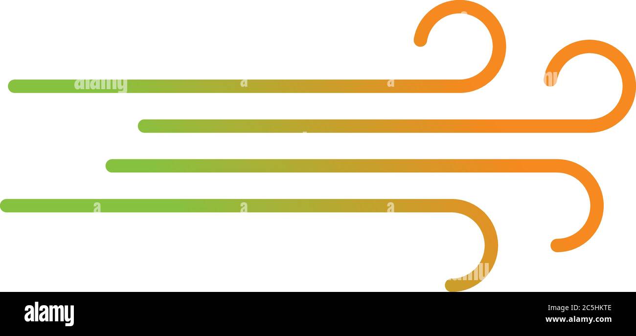 Unique Wind Vector Line Icon Stock Vector Image & Art - Alamy