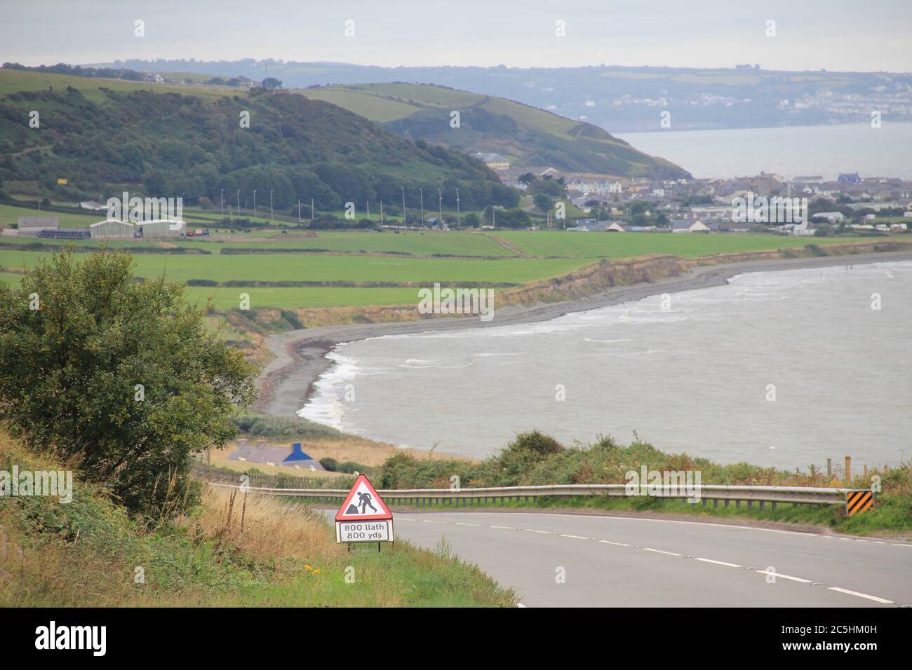 The backroads of NorthWales Stock Photo - Alamy