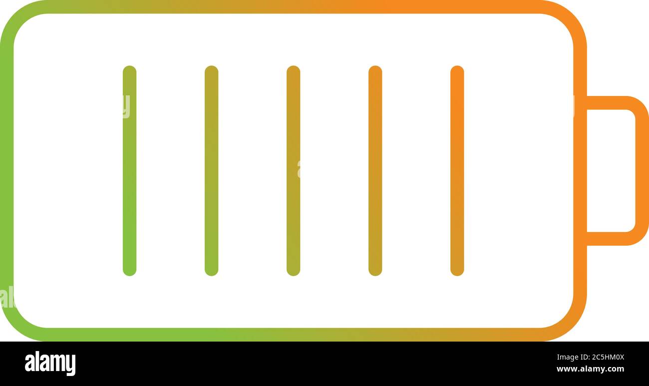 Unique Battery Vector Line Icon Stock Vector Image & Art - Alamy