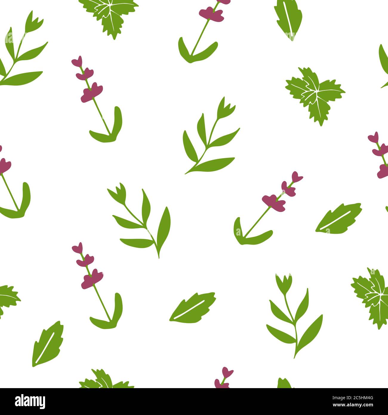 Lavender decorative pattern. Seamless pattern for fabric, paper and ...