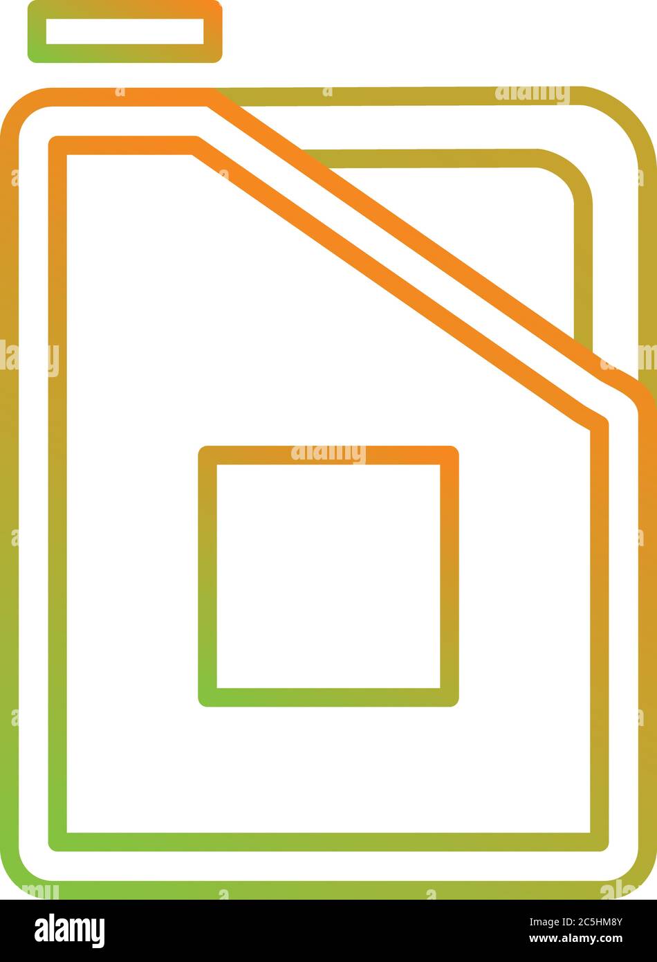 Unique Diesel Can Vector Line Icon Stock Vector Image & Art - Alamy