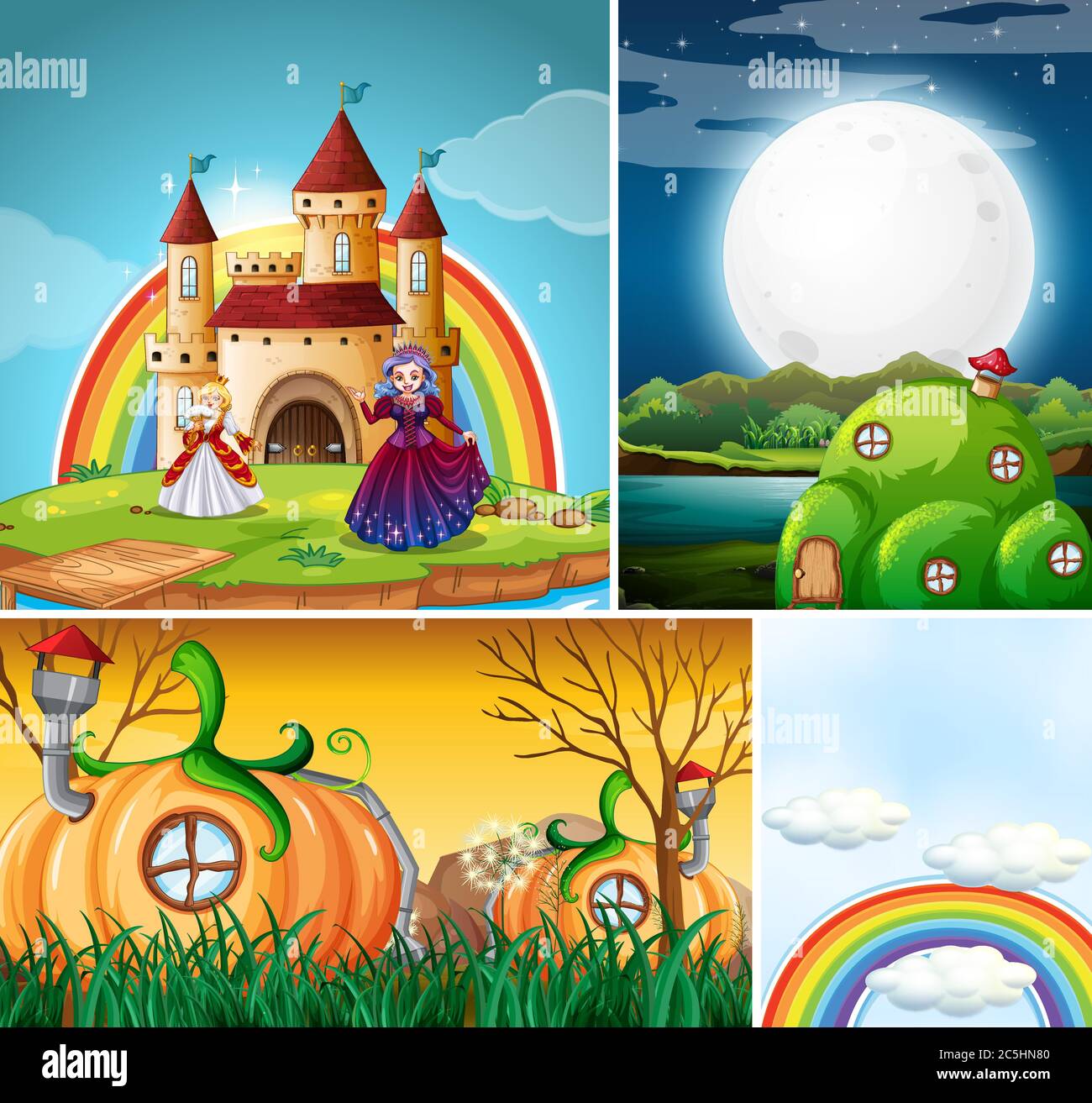 Imaginary places Stock Vector Images - Alamy
