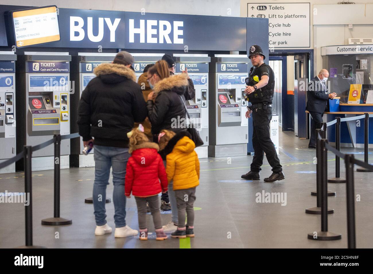 Police conduct spot checks on passengers leicester railway station hi ...