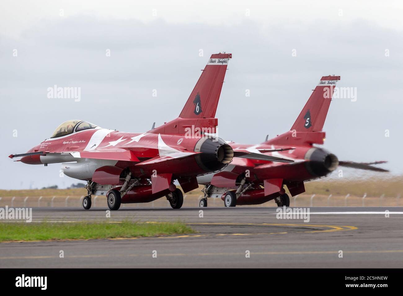 Red And Black Jet Fighter