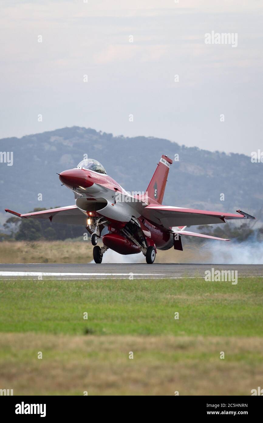Republic of Singapore Air Force (RSAF) Lockheed Martin F-16CJ Fighting ...