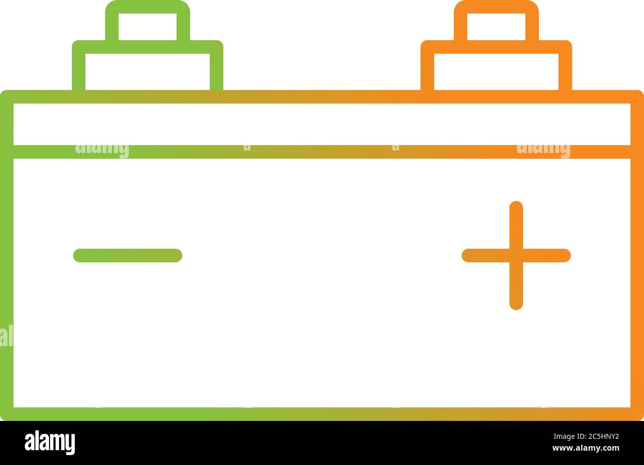 Unique Battery Vector Line Icon Stock Vector Image & Art - Alamy