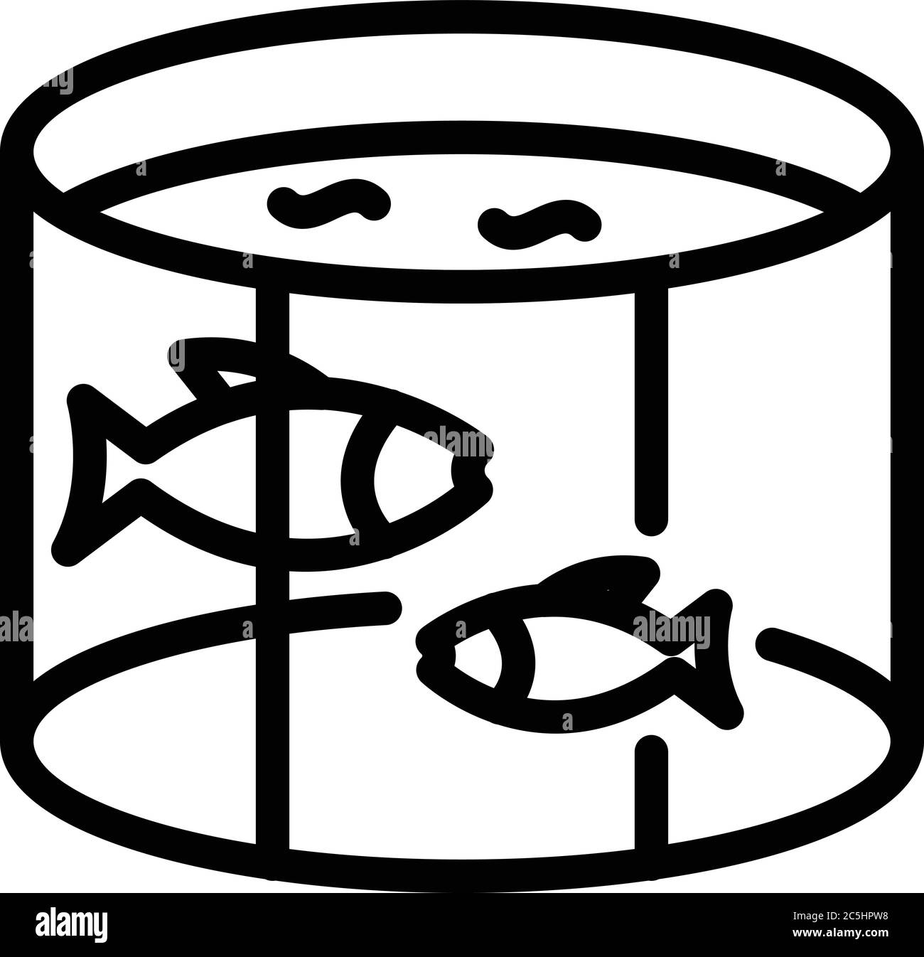 Fish farm pool icon, outline style Stock Vector Image & Art - Alamy