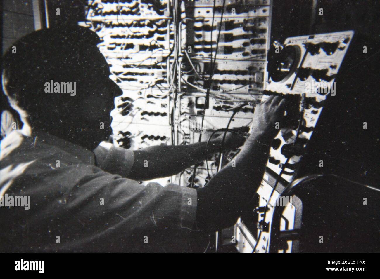 Fine 70s vintage black and white lifestyle photography of a ...